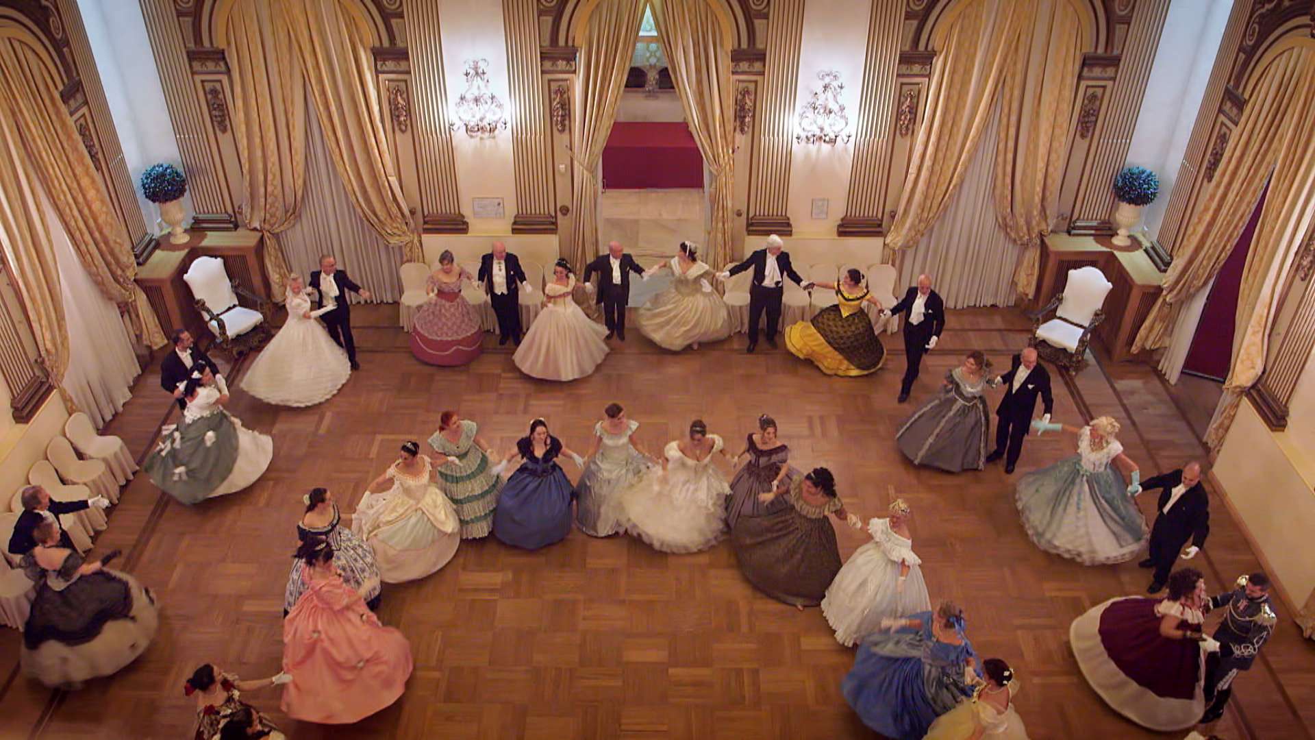 From The TV Show: Historic Dancing in Rome - Dream of Italy